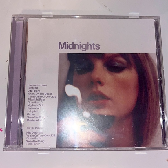 Media | Taylor Swift Midnights Cd With Bonus Tracks | Poshmark